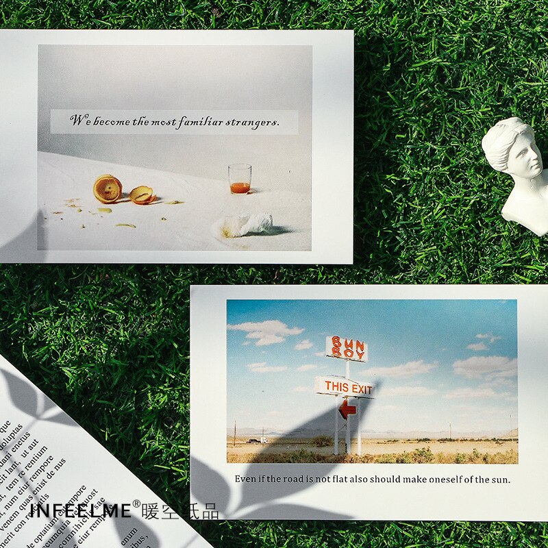 30 Pcs/Set Good Luck INS Style Postcard Photograph... – Grandado