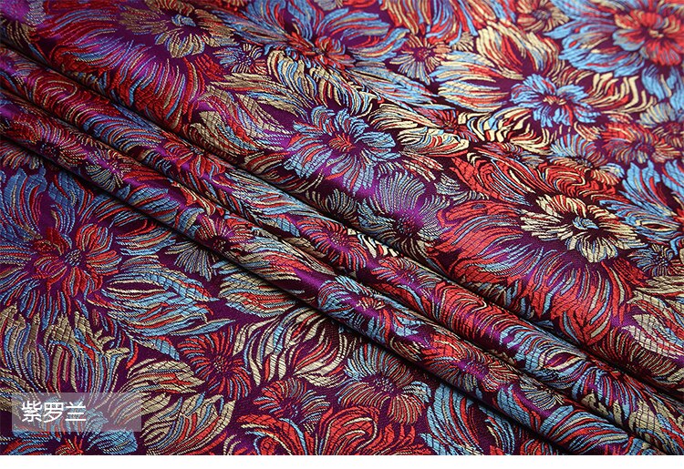 90x100cm yard dyed jacquard tapestry satin 3D jacq... – Vicedeal