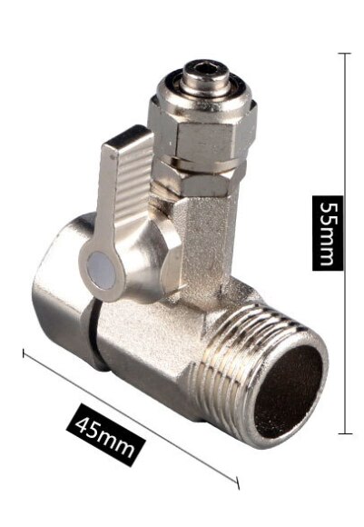 Heavy Duty RO Feed Water Adapter 1/2" To 1/4" Ball... – Vicedeal