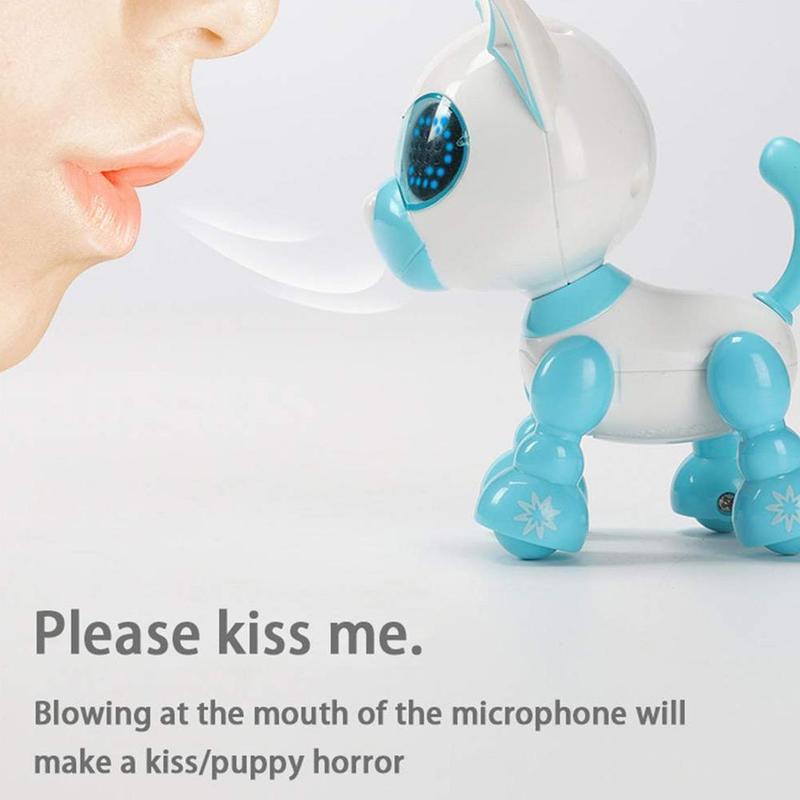 Intelligent Puzzle Pet Dog Child Robot Dog LED Edu... – Grandado