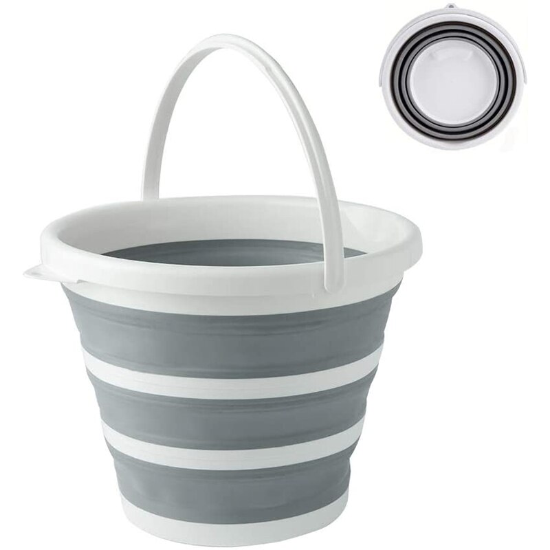 Collapsible Mop Bucket with Handle,Portable Fishin... – Grandado