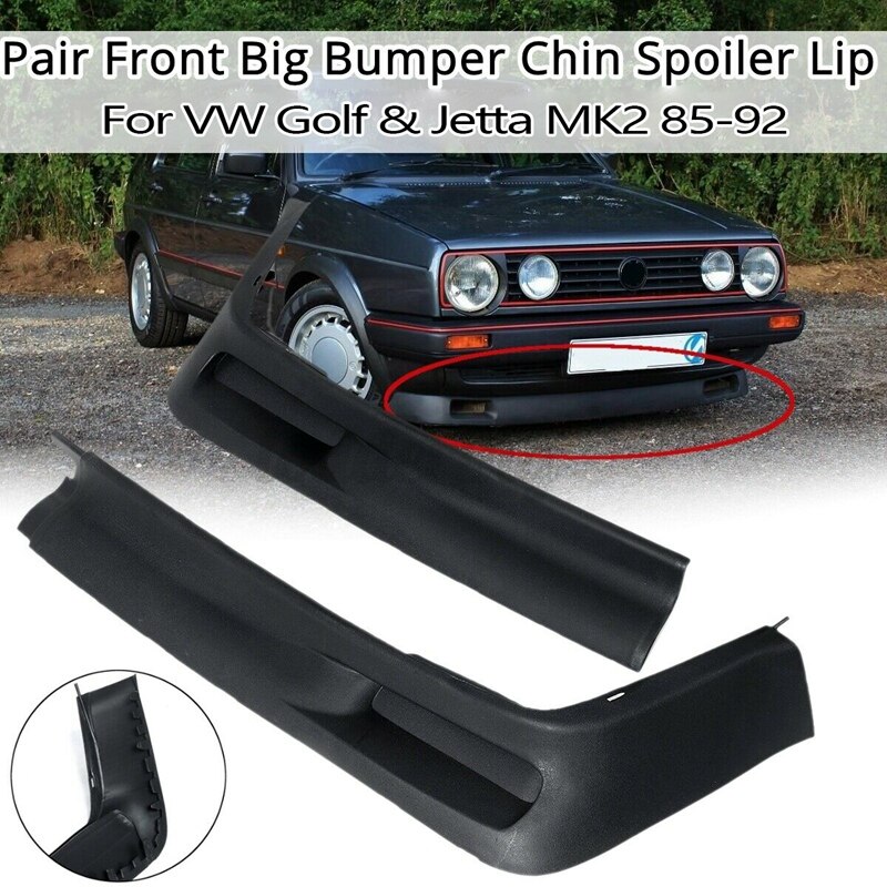 For Golf Jetta MK2 1885-1992 Front Big Bumper Chin... – Grandado