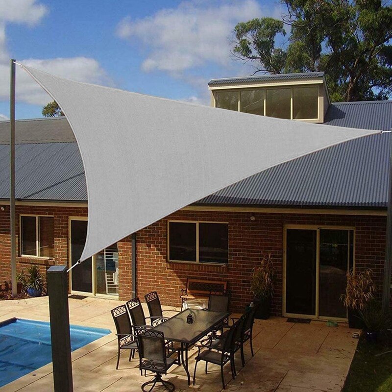 Sunshade Canopy Triangular Sun Shade Sail UV-Resis... – Grandado