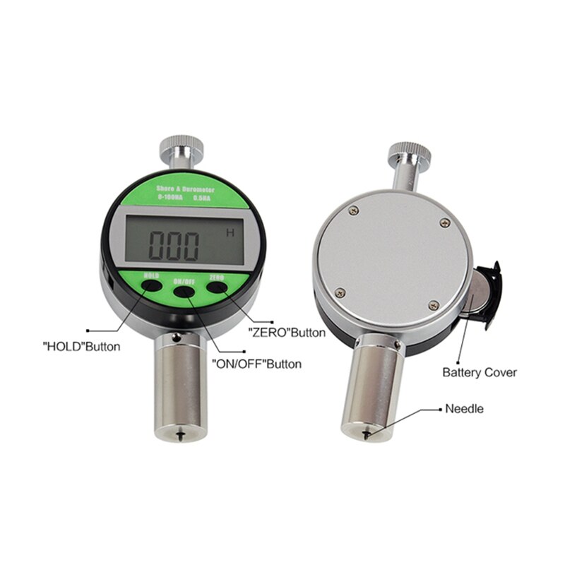 Industriële Digitale Shore A Durometer 0 ~ 100HA – Grandado