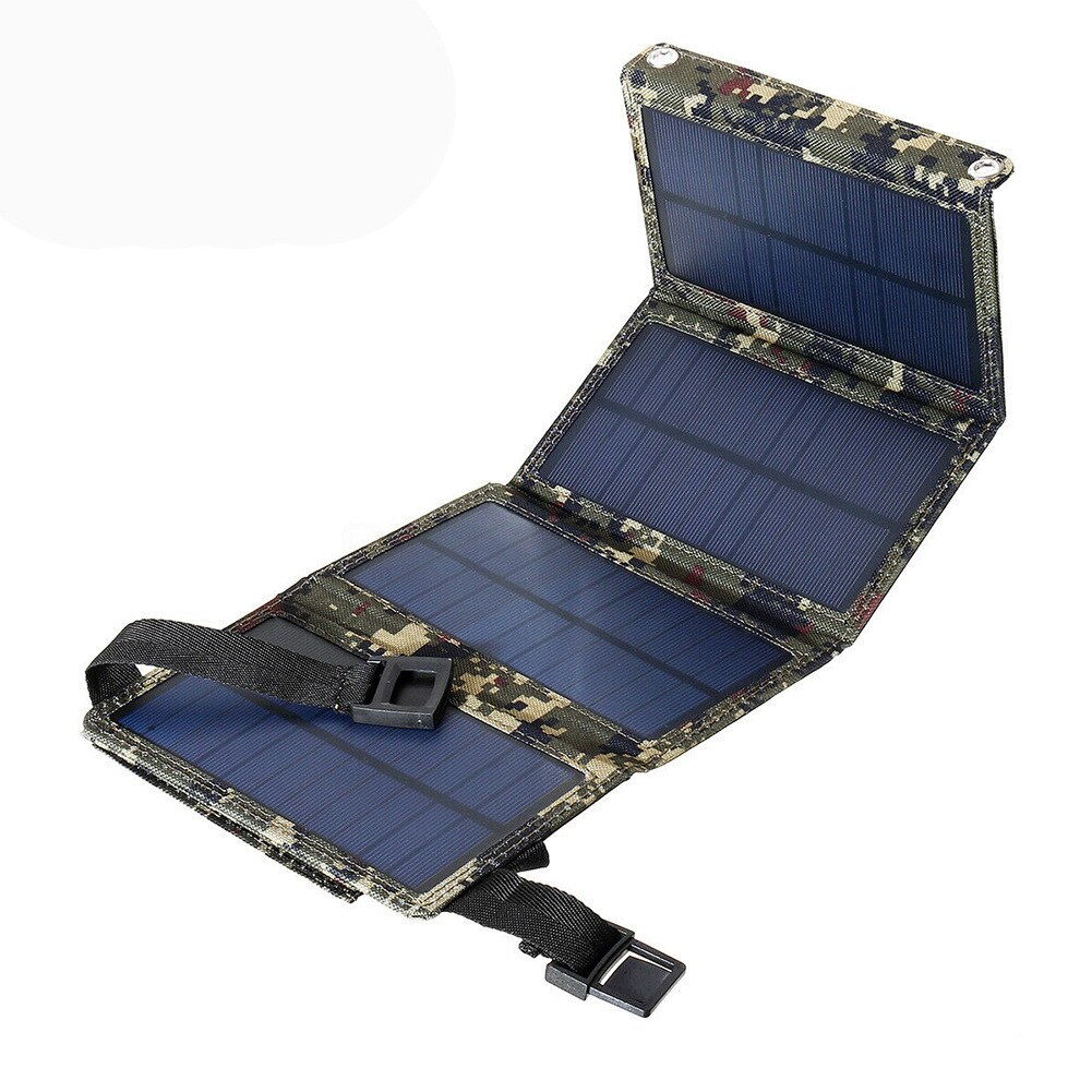 Foldable Solar Panel USB Solar Charger 20W 5V Cell... – Vicedeal