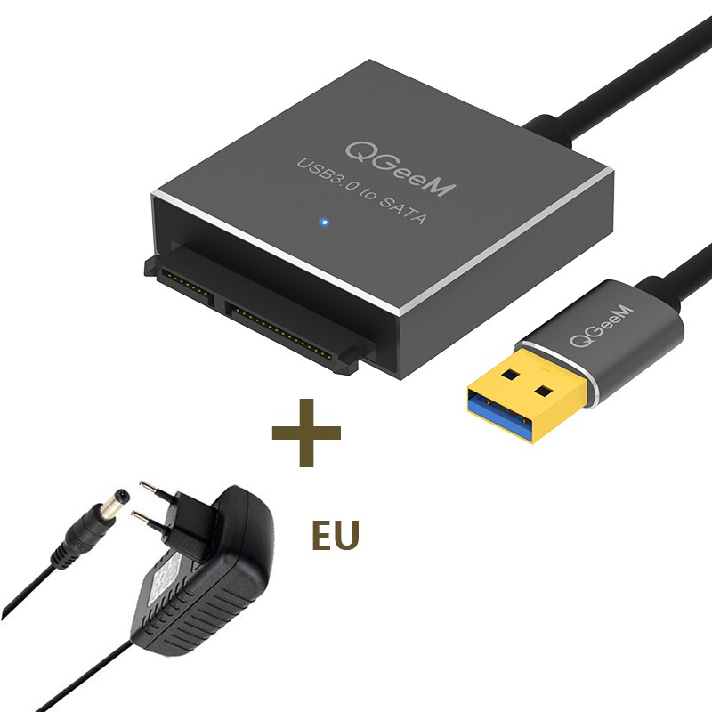 Qgeem sata til usb adapter usb 3.0 kabel til sata ... – Grandado