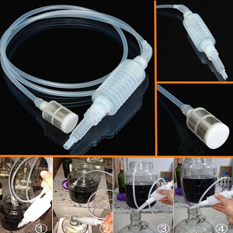 Plastic 2M Bar Sets Home Brew Syphon Pack for Wine... – Grandado