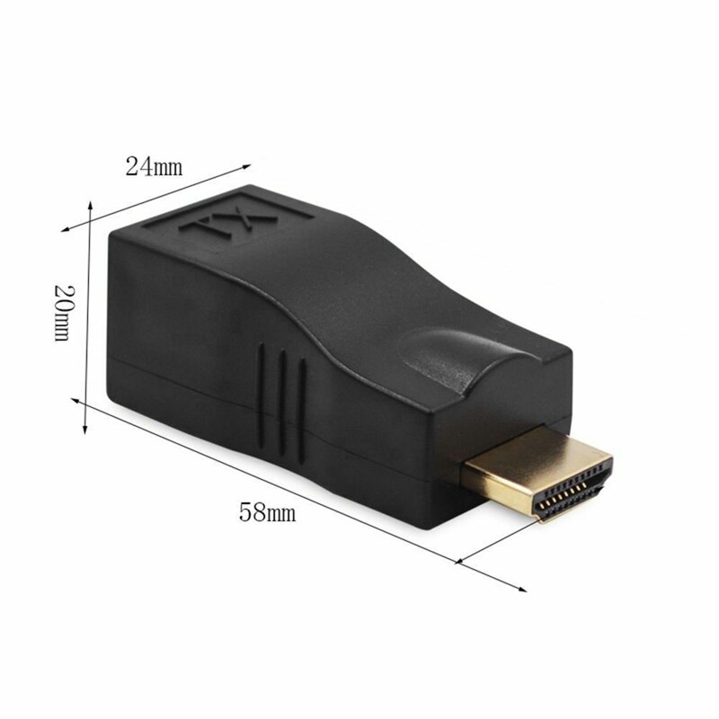 30M 4K 3D Hdmi Extender RJ45 Over Kat 5E/6 Netwerk... – Vicedeal