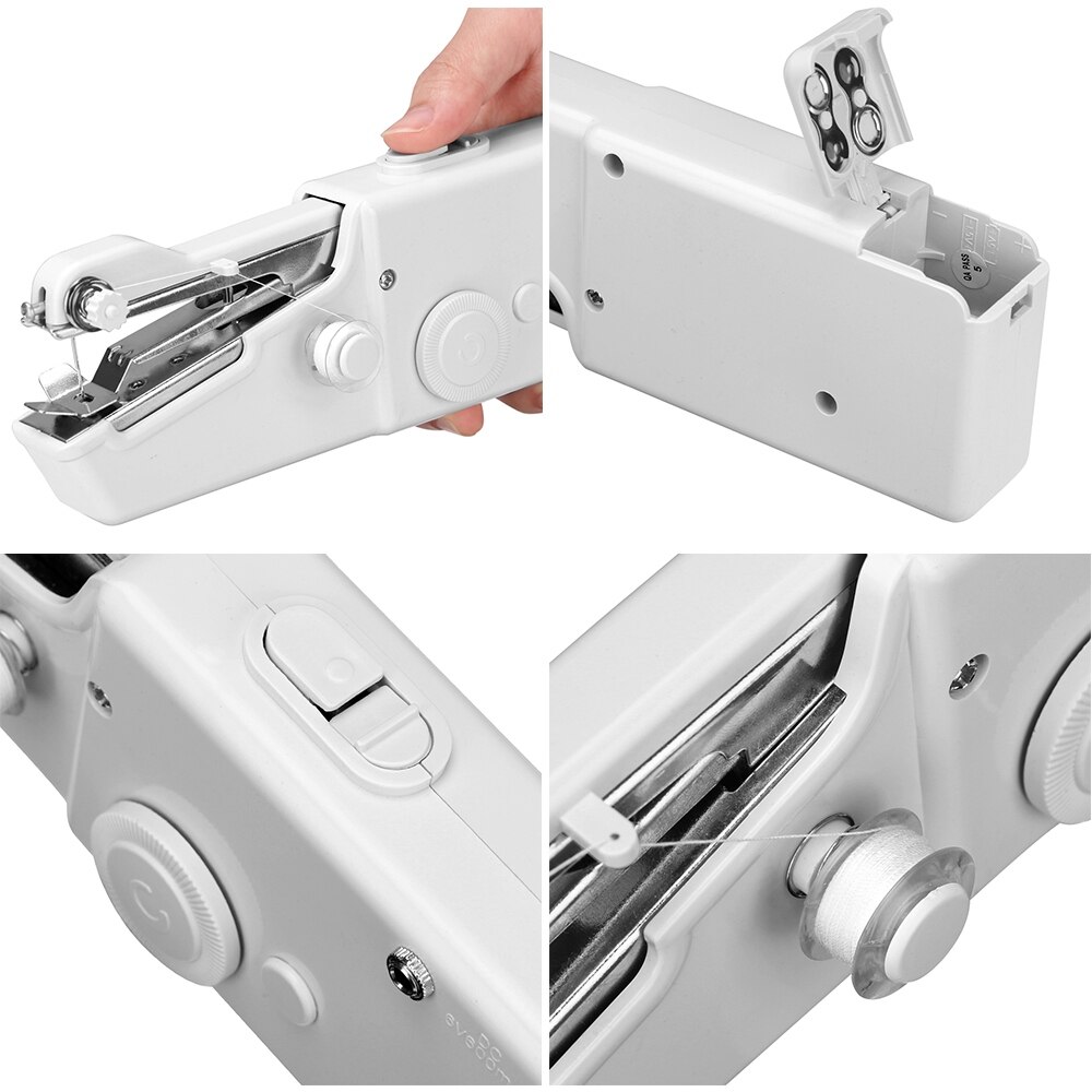 Draagbare Mini Hand Naaimachine Quick Handy Stitch... – Vicedeal