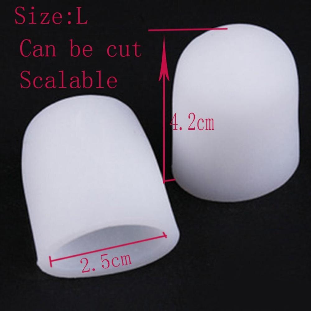 1pair Gel Toe Tube Separator Protector Foot Corn B... – Grandado