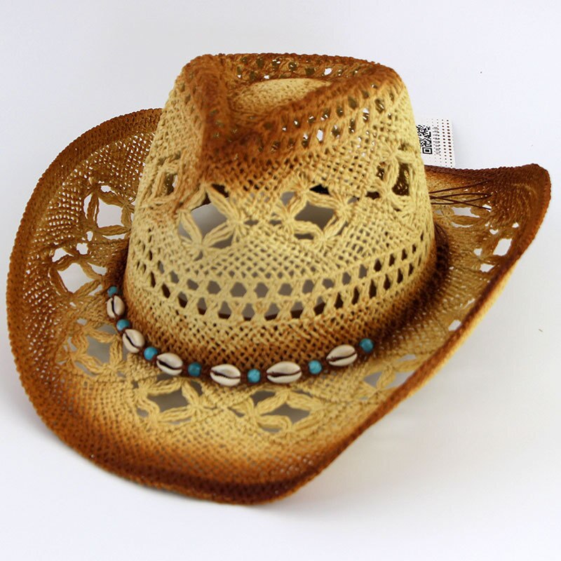 Unisex Hat outdoor fishing western cowboy straw ha... – Grandado