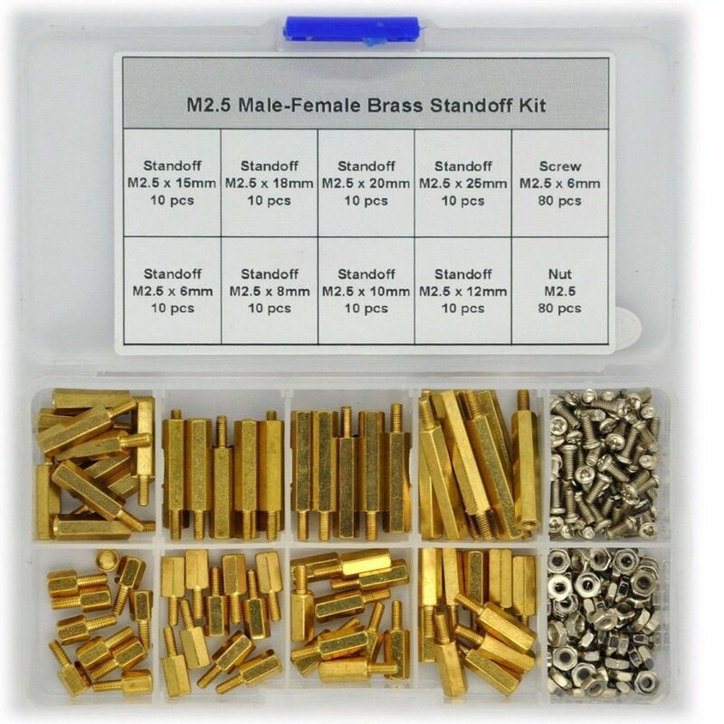 240 Pcs M2.5 Hex Male-Female Standoff/Schroef/Moer... – Vicedeal