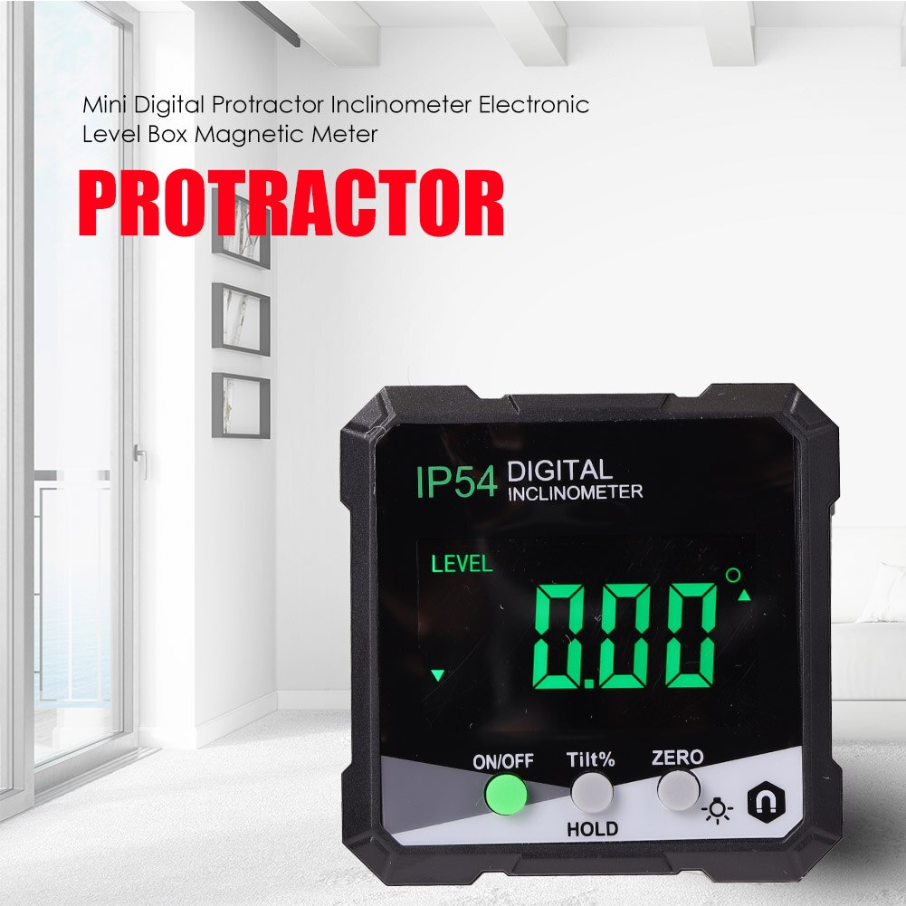 IP54 Electronic Goniometer 4*90° Portable Digital ... – Grandado
