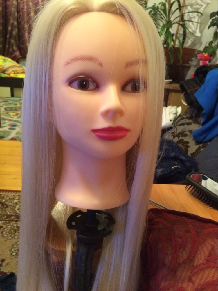 CAMMITEVER 20 inch Salons Mannequin Head / Mankind... – Grandado