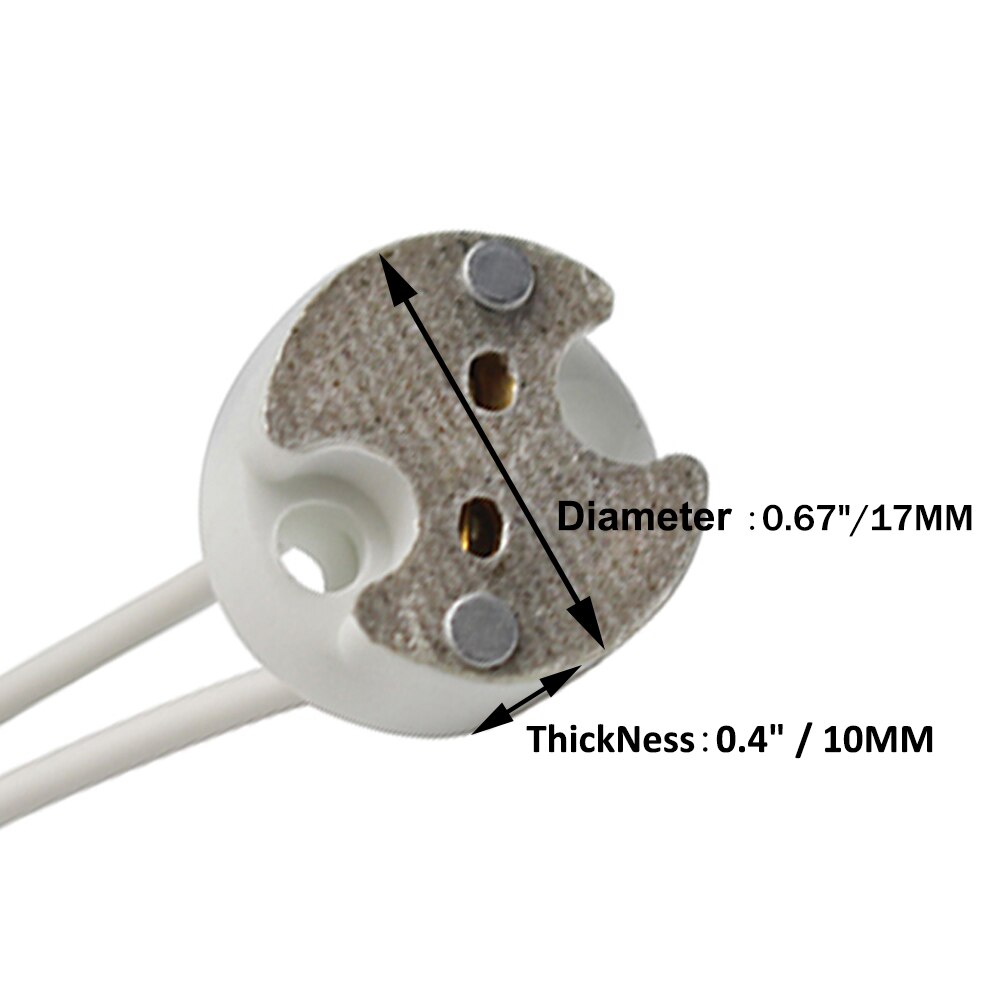 G5.3 / GU5.3 / MR16 / G4 / MR11 Ronde Keramische L... – Vicedeal