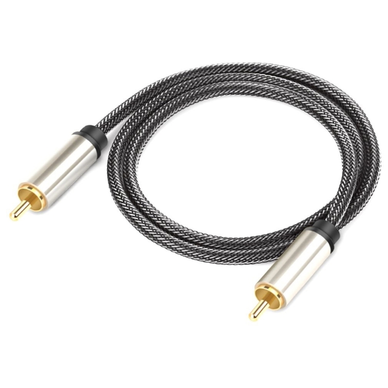 Digital Audio Coaxial Cable 24K Gold Plated Connec... – Grandado