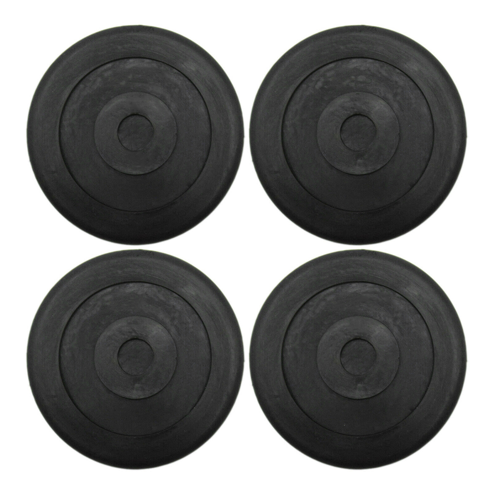 4 Stks/set 5 "Zwarte Auto Ronde Rubber Arm Pa... – Vicedeal