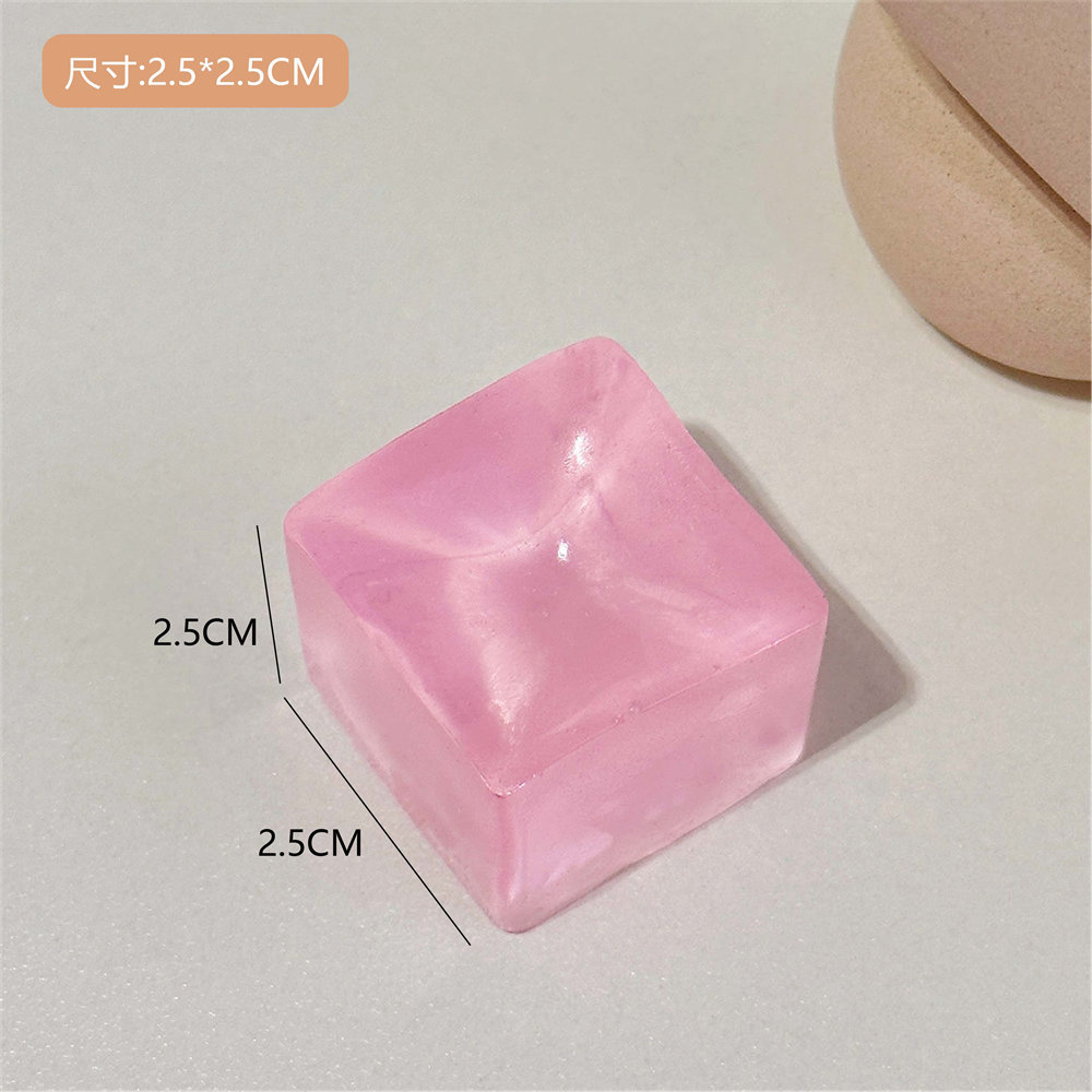 Fidget Toy Mini Squishy Toys Mochi Ice Block Stres... – Grandado