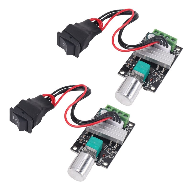 2X 6V 12V 24V 3A Pwm Dc Motor Speed Controller Voo... – Vicedeal