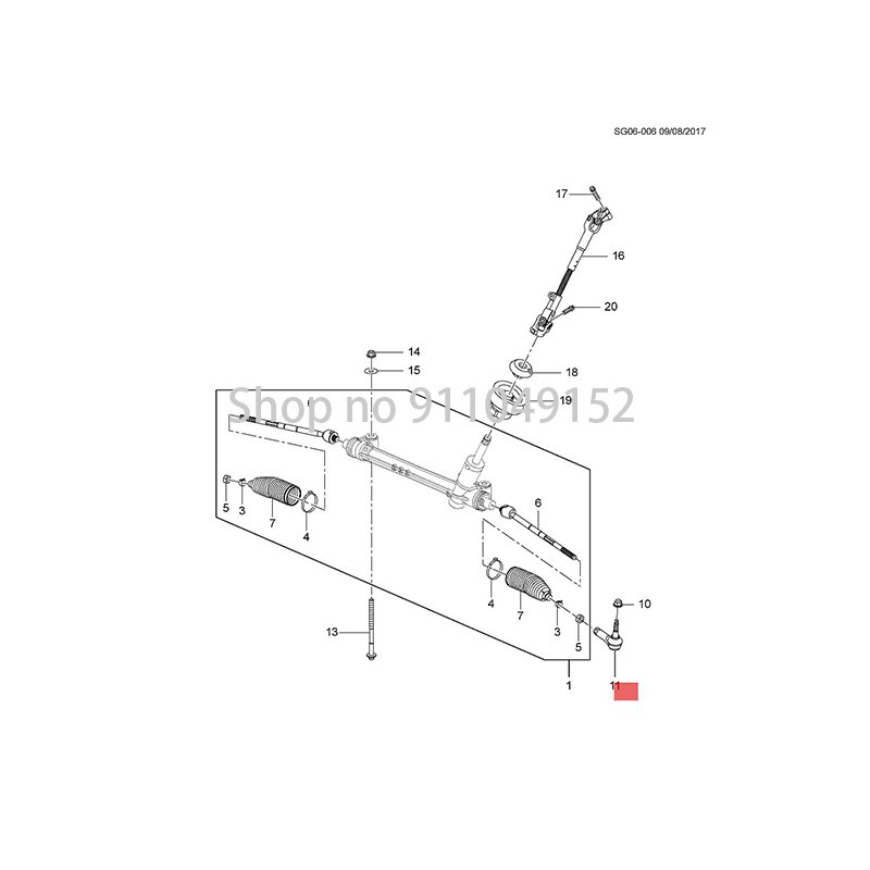 Auto Steering Transmissie Mechanisme Buitenste Tre... – Grandado