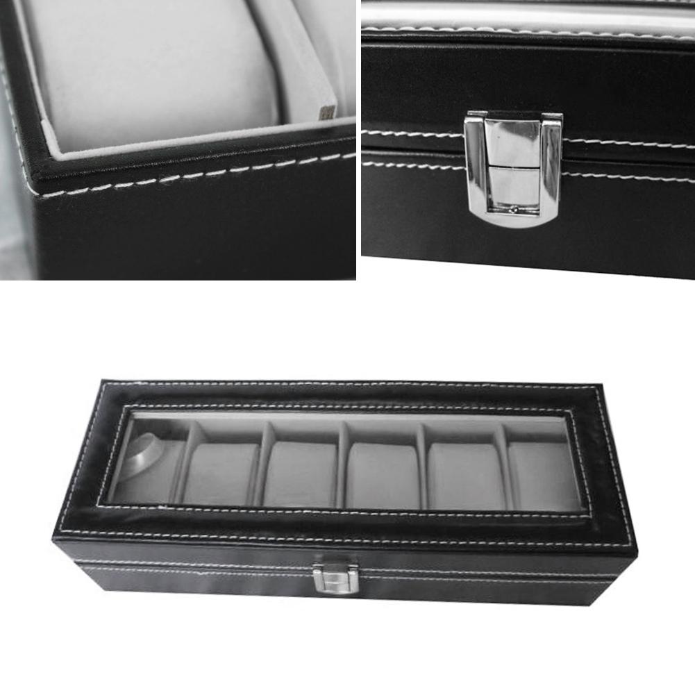 Professionele 6 Grid Slots Sieraden Horloges Toon ... – Grandado