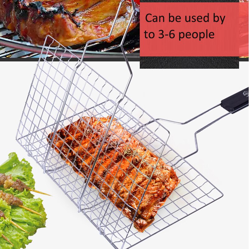 Barbecue Grill Basket Clip Grilled Chicken Wings R... – Grandado