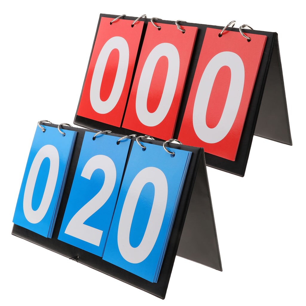 3-Digital Number Scoreboard Portable Tabletop Scor... – Vicedeal