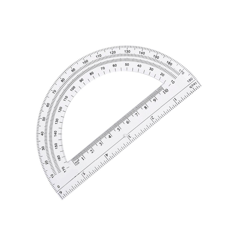 Durable ABS Plastic Angle Measurement Tool EBoot 50 Pack Math ...