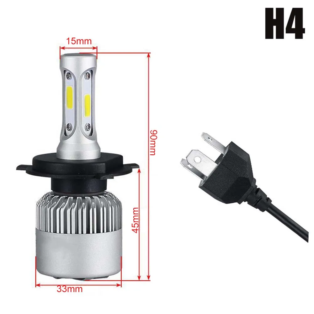 H4 Led H7 Led H11 Led Koplamp Lamp Cob Auto Led Ko... – Vicedeal