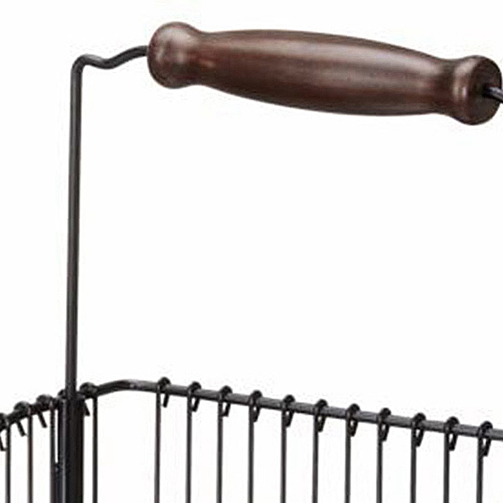 Metal Storage Bin Under Shelf Wire Rack Cabinet Ba... – Grandado