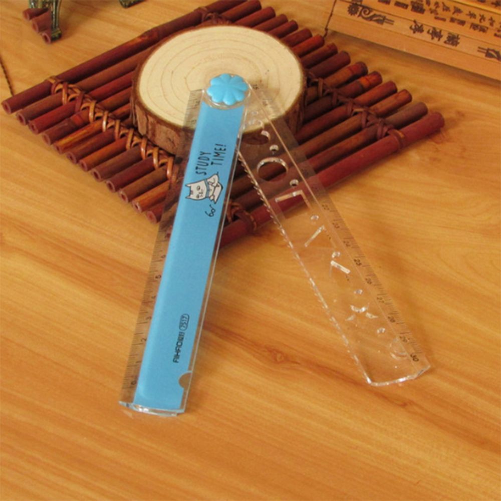 30CM Cute Color Folding Ruler Multifunction DIY Ka... – Vicedeal