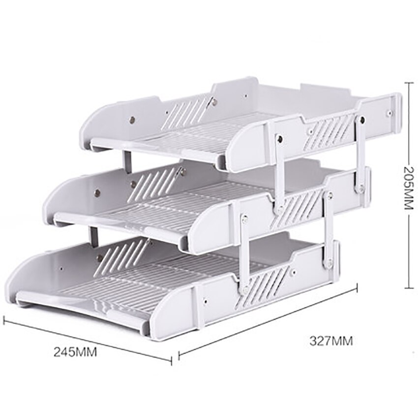 3-layer PP Mesh File Holder Stand Organizer Docume... – Grandado