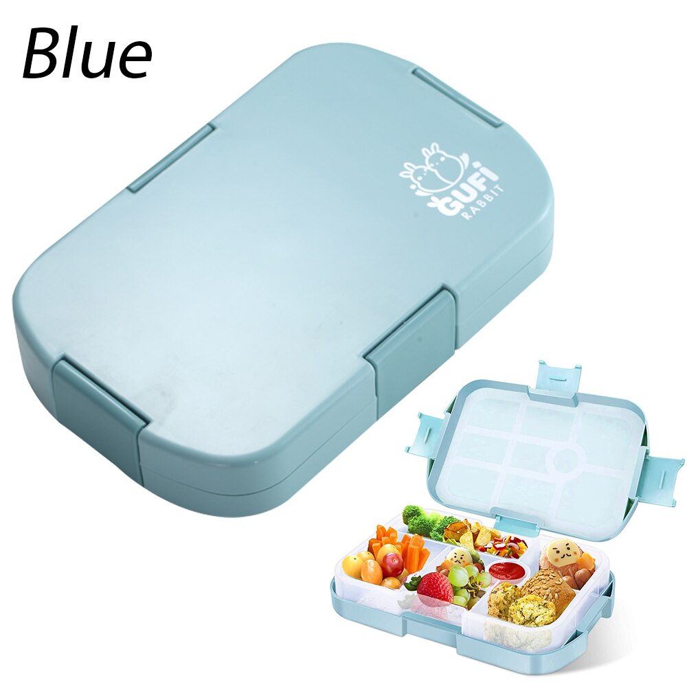 Healthy Material Children Bento Box 6 Compartments... – Grandado