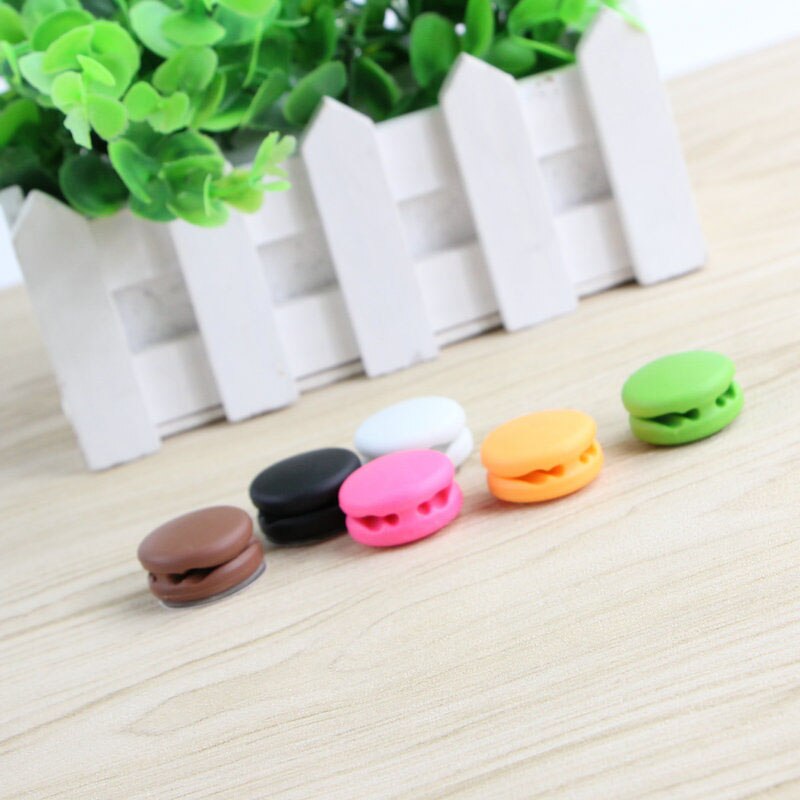 5 Pcs Bureau Kabel Protector Macaron Oortelefoon W... – Vicedeal
