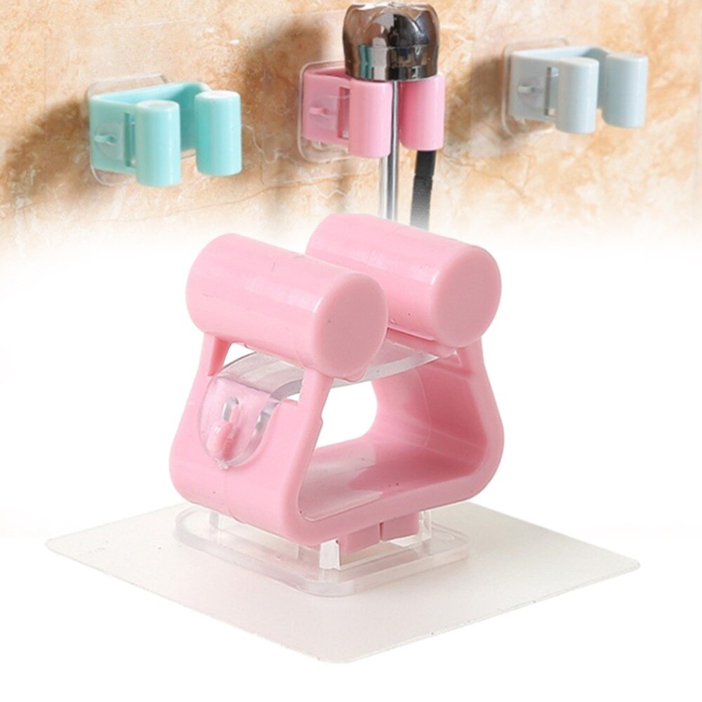 Wall Mounted Mop Holder Brush Broom Hanger Storage... – Vicedeal