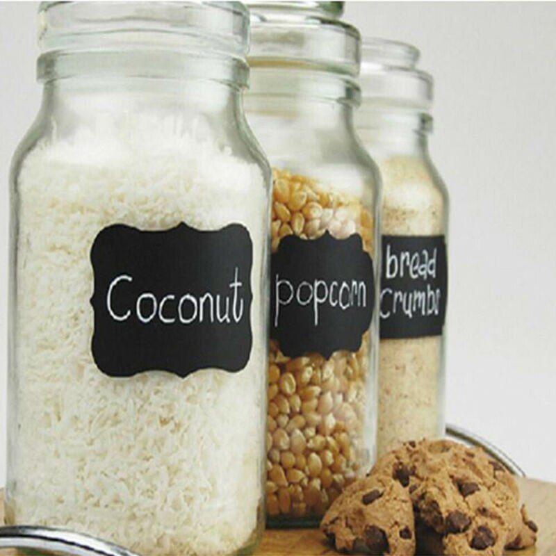 72pcs/set Waterproof Jars Stickers Kitchen Label S... – Vicedeal