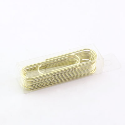 10 cm grote paperclip 100 mm grote gouden roségoud... – Grandado