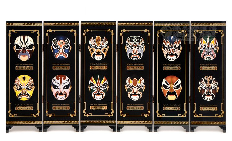 Office Table MINI Folding Screens 6 Joined Panels ... – Grandado