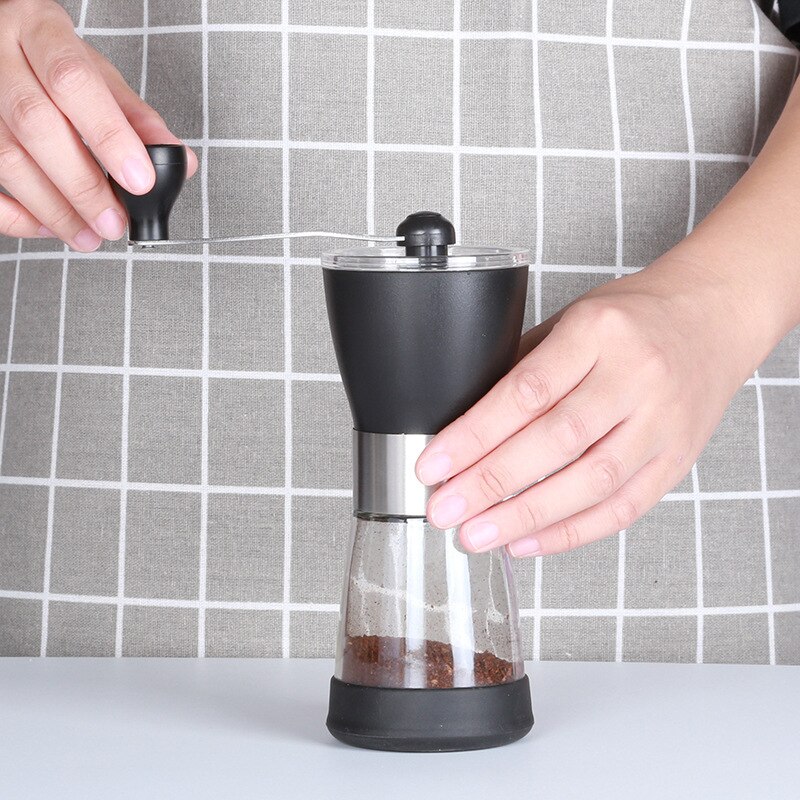 Manual Coffee Grinder with Conical Ceramic Burr - ... – Grandado