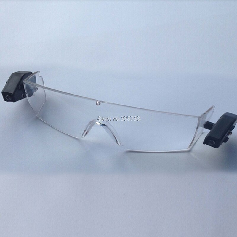 black Bright LED Lights Safety Goggles Night Readi... – Vicedeal