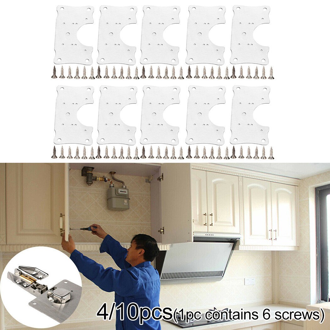 Stainless Steel Hinge Fixing Plate For Cabinet Doo... – Vicedeal
