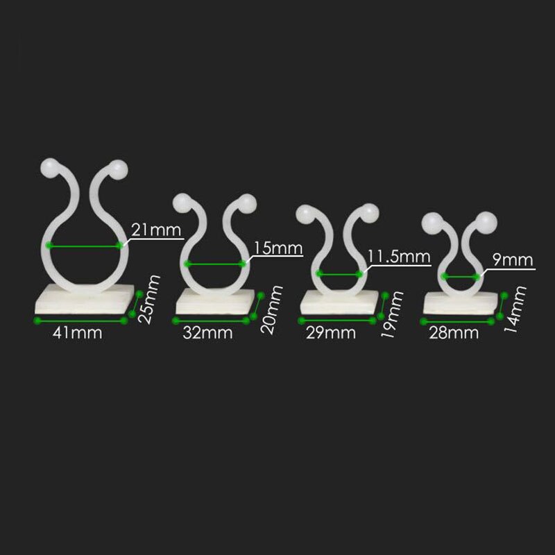 1Pack S/M/L Size Invisible Wall Plastic Clamp Clip... – Grandado