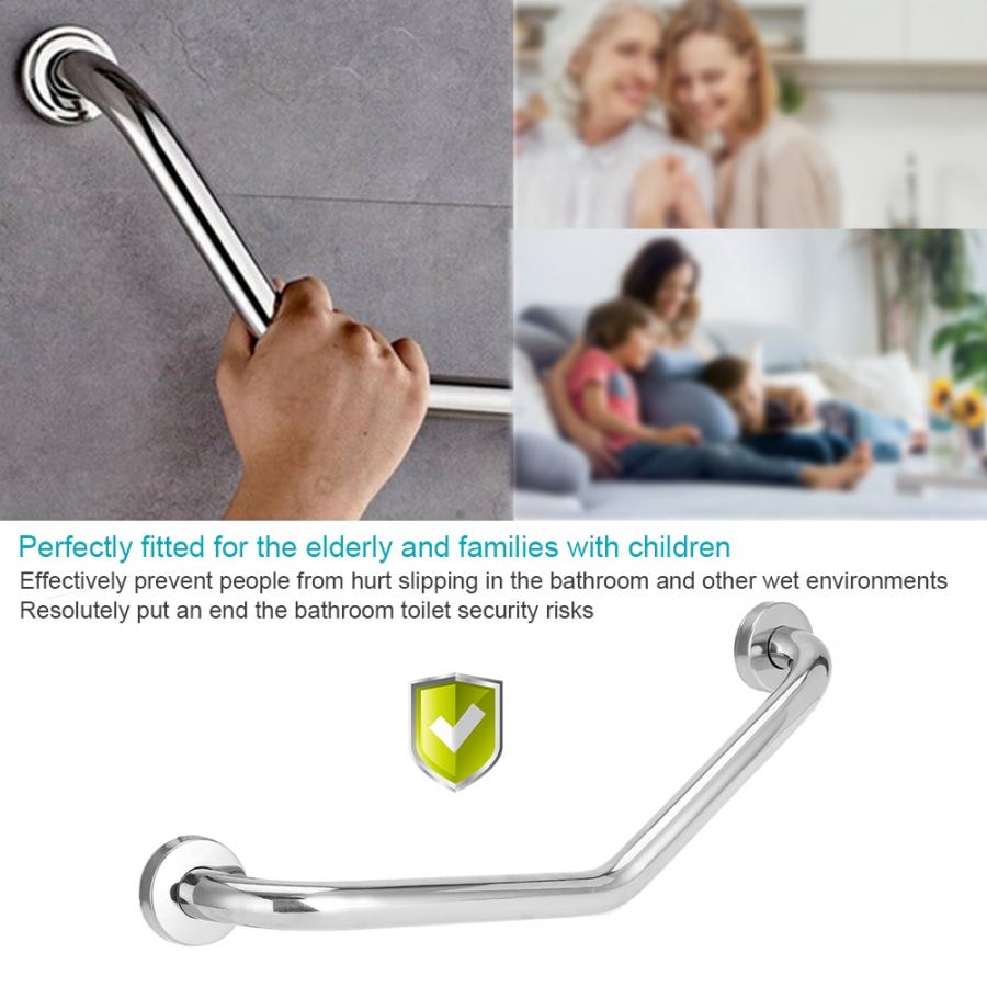 Stainless Steel Bathroom Shower Anti-Slip Wall Gra... – Vicedeal