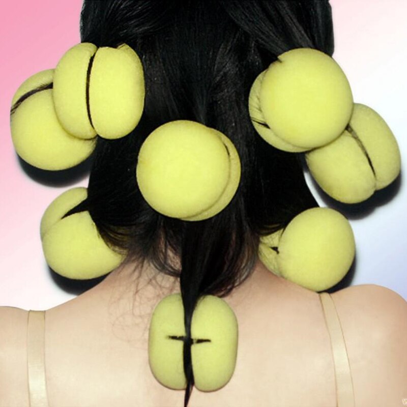6pcs/set Magic Sponge Curler Rollers Foam Cushion ... – Vicedeal