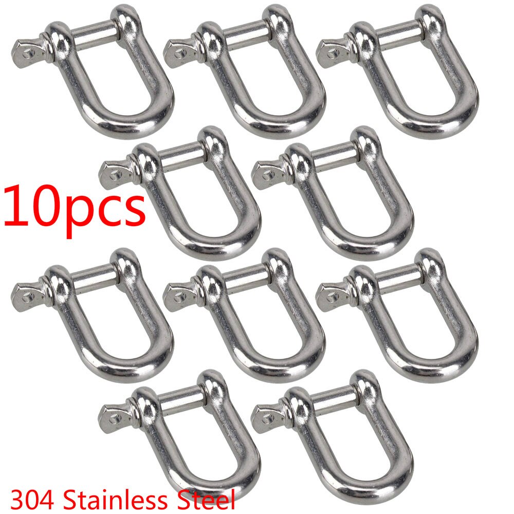 304 Rvs D Type Beugel M5/M6/M8/M12/M14/M16Short Pa... – Vicedeal