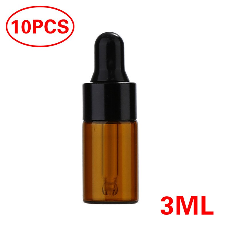 10 PCS Reagent Eye Dropper Amber Glass Aromatherap... – Grandado