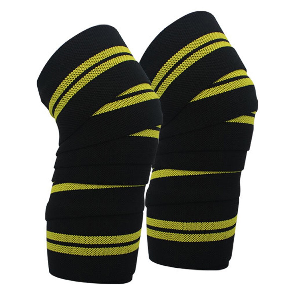 Newly 2 Pcs Weightlifting Knee Wraps Gym Workout F... – Vicedeal
