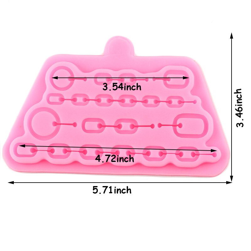 Chains Silicone Molds DIY Cake Border Fondant Cake... – Vicedeal