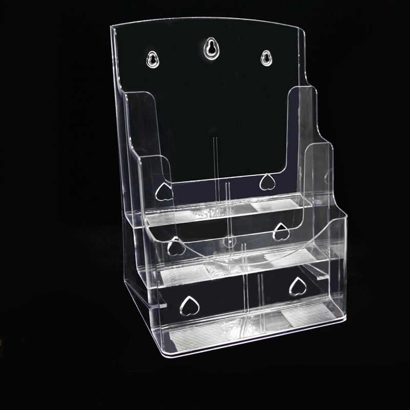 3 Tier Acrylic Brochure Holder Card Holder Literat... – Grandado