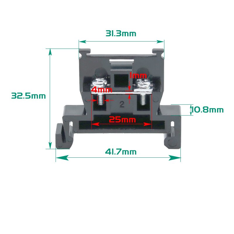 10pcs Terminal block full copper pieces TBR-20A fi... – Grandado